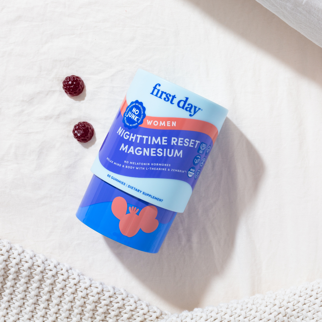 Best Calming Gummy for Women's Nighttime Routines | First Day