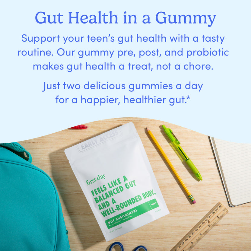 Probiotics for Teens for Digestive & Immune Health Boost | First Day